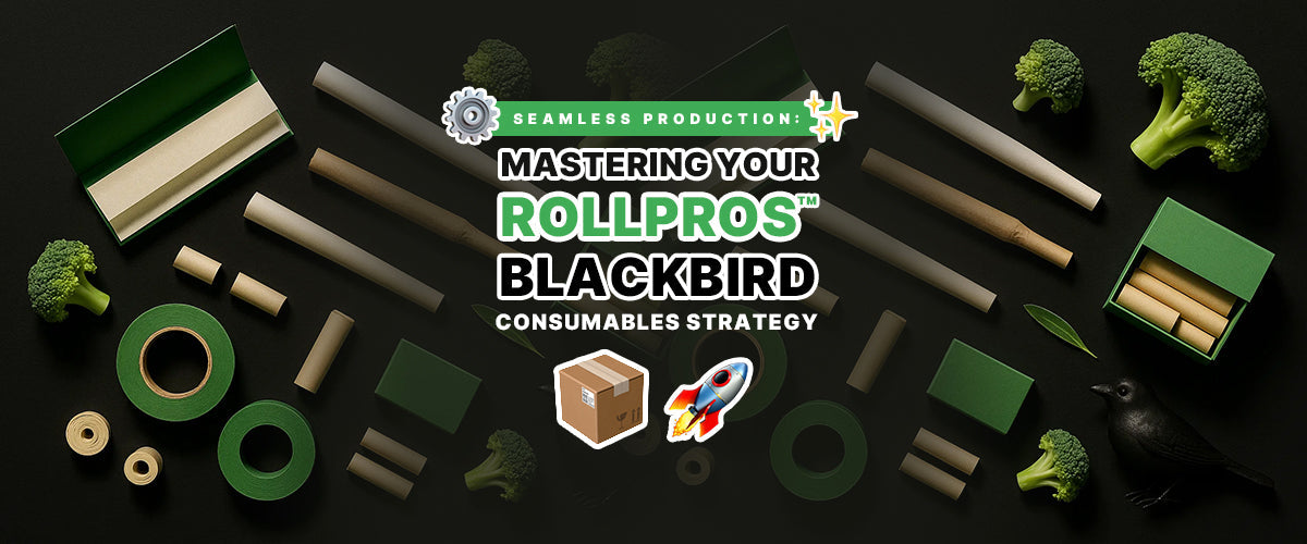 ⚙️ Seamless Production: Mastering Your RollPros™ Blackbird Consumables – ROLL YOUR OWN PAPERS.COM