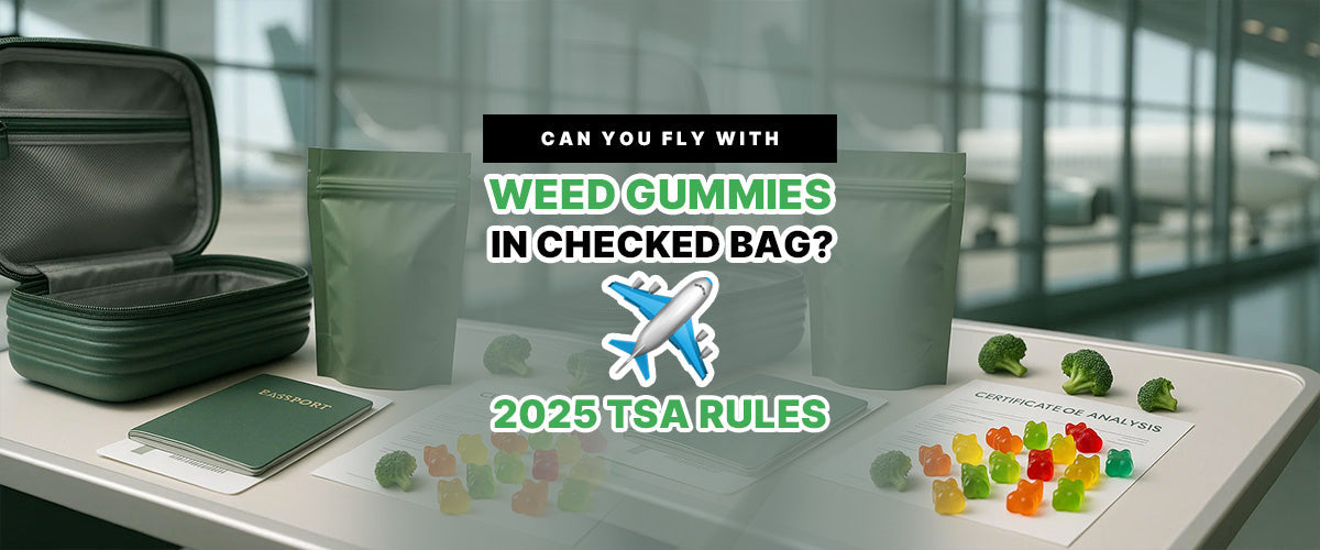 Can You Fly With Weed Gummies in Checked Bag? ️ 2025 TSA Rules – ROLL ...