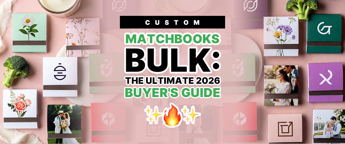 Custom Matchbooks Bulk: The Ultimate 2026 Buyer's Guide 🔥 – ROLL YOUR ...