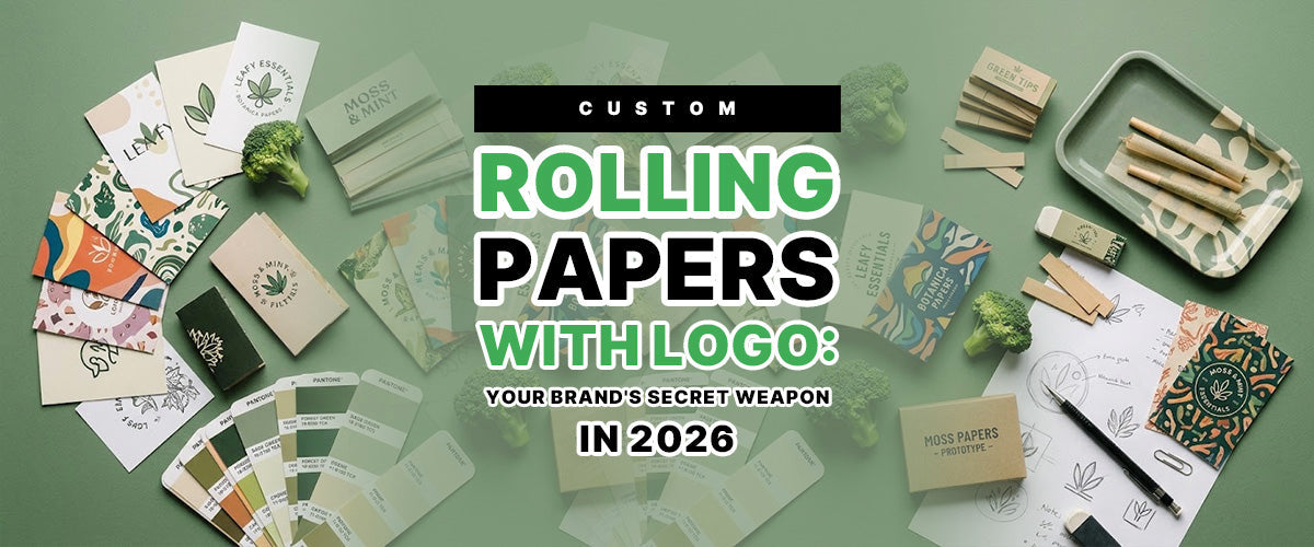 Custom Rolling Papers With Logo: Your Brand's Secret Weapon in 2026