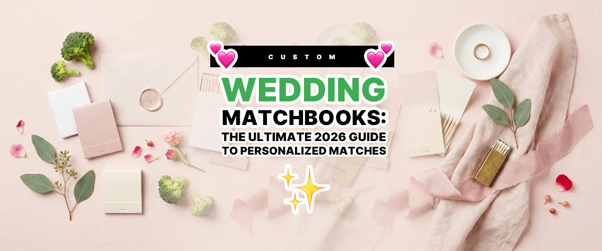 💕 Custom Wedding Matchbooks: The Ultimate 2026 Guide to Personalized M