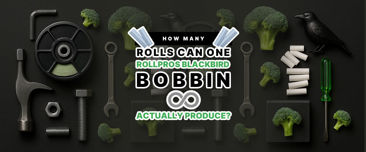 📏 How Many Rolls Can One RollPros Blackbird Bobbin ♾️ Actually Produce ...