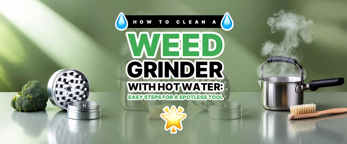 💧 How to Clean a Weed Grinder with Hot Water: Easy Steps for a Spotles