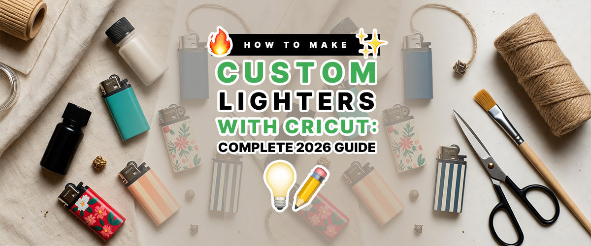 🔥 How to Make Custom Lighters with Cricut: Complete 2026 Guide 💡 ️