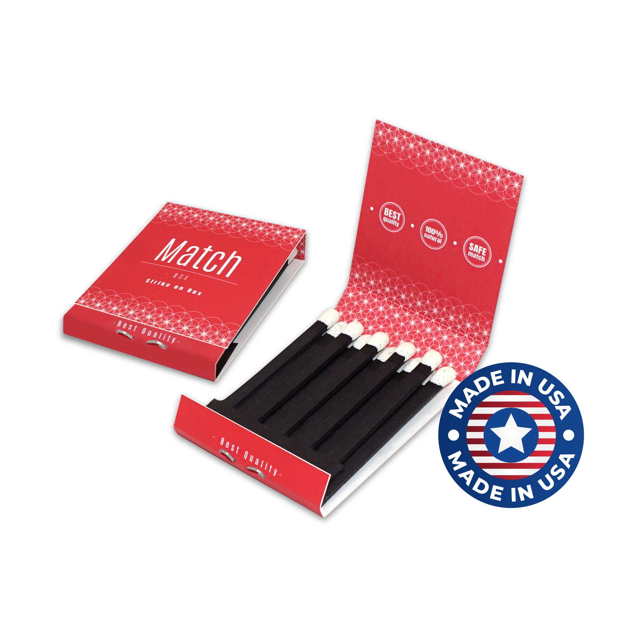 Custom Matchbooks 20-Strike – ROLL YOUR OWN PAPERS.COM