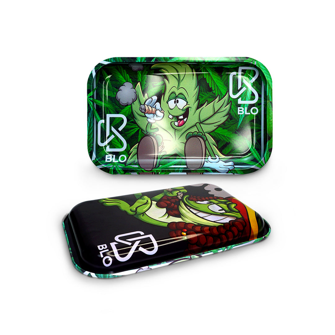 Custom Tin Rolling Tray | RYOP – ROLL YOUR OWN PAPERS.COM