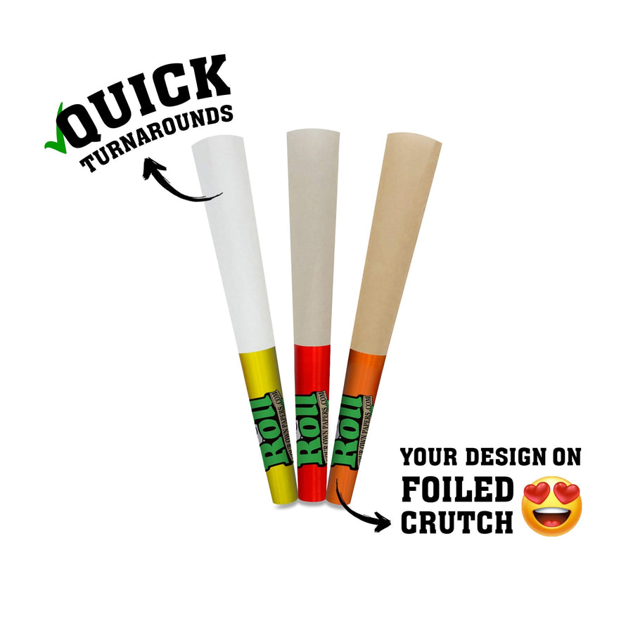 Custom Pre Rolled Cones — Low Minimum | Roll Your Own Papers